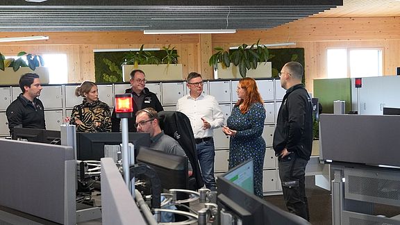 Agnieszka Brugger besucht Integrierte Leitstelle - Rettungsdienst Bodensee-Oberschwaben